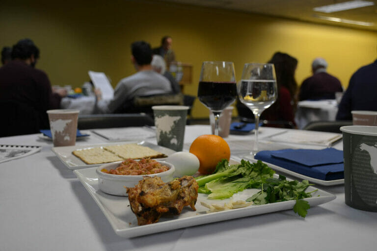 Model Sedar Recounts Jews’ Exodus From Ancient Egypt | Merrimack College