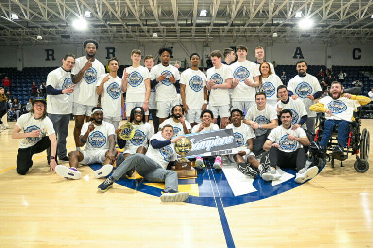 Merrimack College Men’s Basketball Wins First NEC Tournament ...